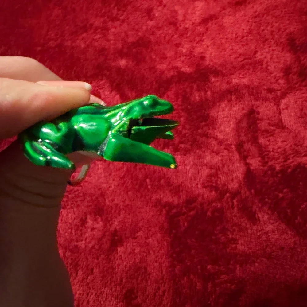 Accessories | Frog Keychain Enameled Metal Articulated Mouth Opening ...